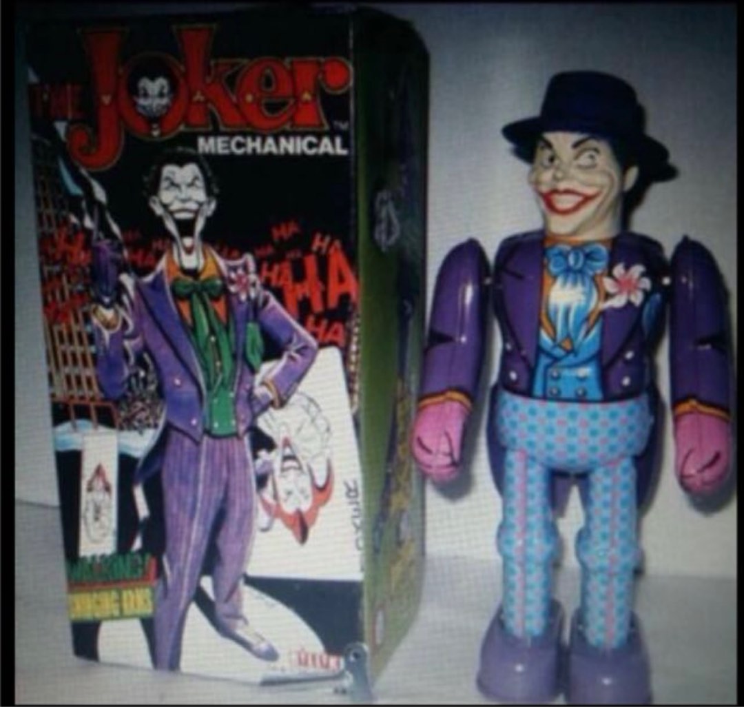 Billiken Tin Toy Joker ( Jack Nicholson), Hobbies & Toys, Toys & Games ...