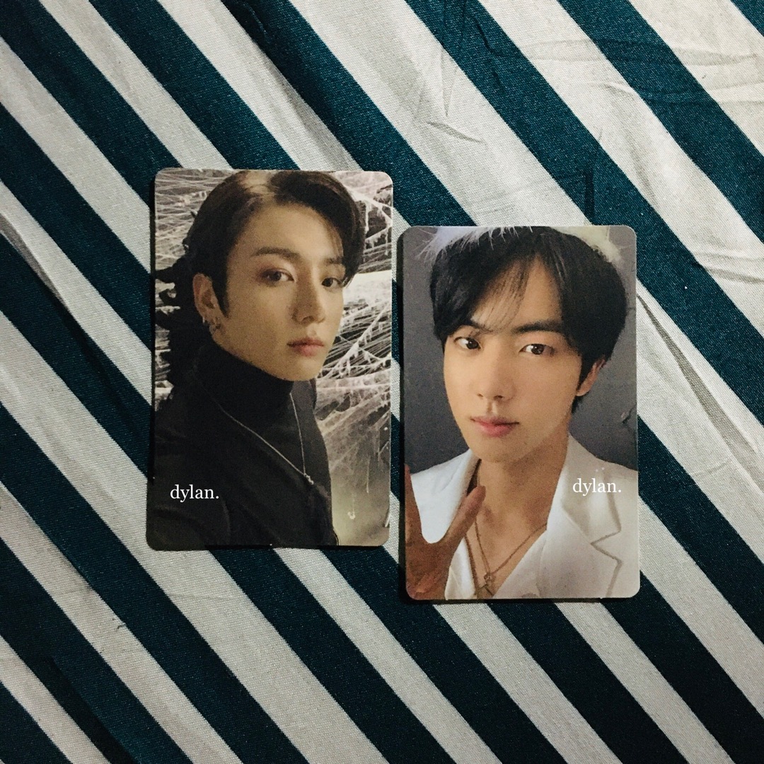 BTS JUNGKOOK MAP OF THE SOUL 7 v2 & JIN MAP OF THE SOUL 7 v1, Hobbies & Toys, Memorabilia ...