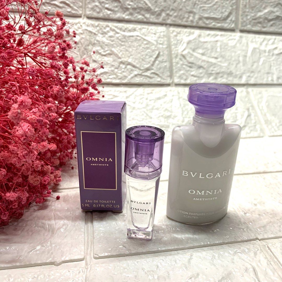 Bvlgari Omnia Amethyste perfume, lotion, Beauty & Personal Care ...
