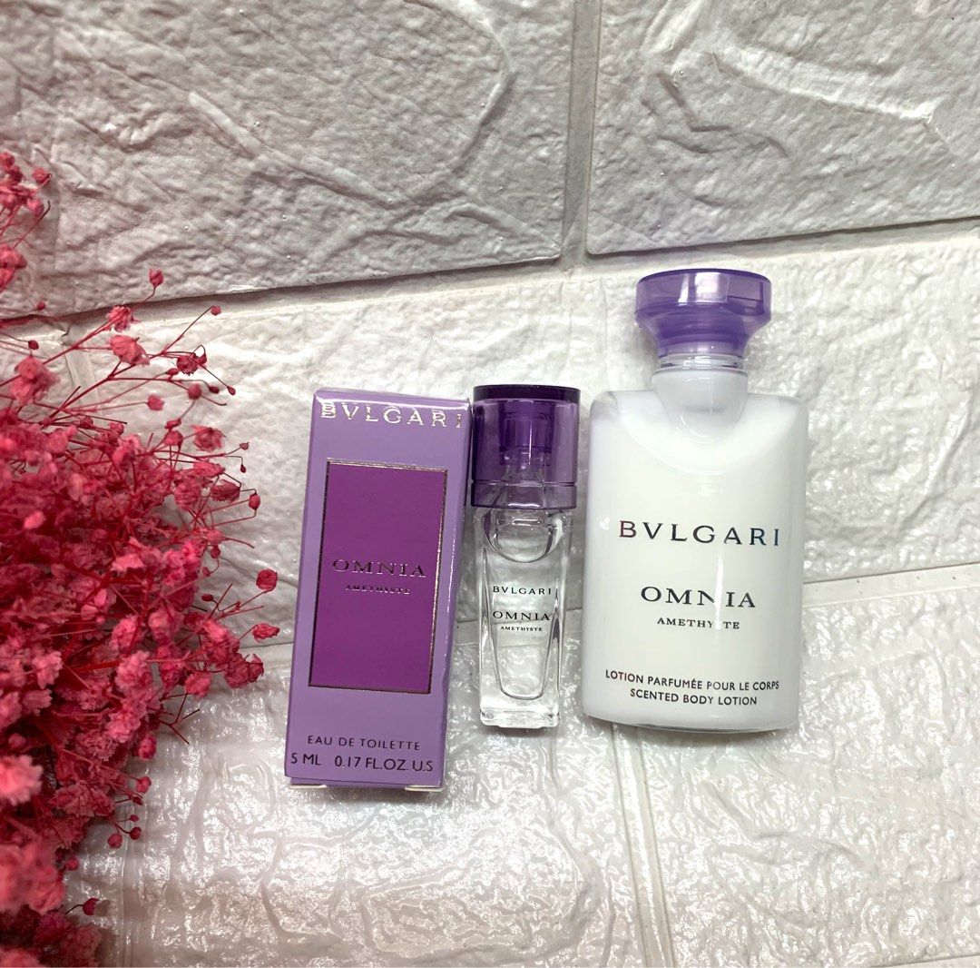 Bvlgari Omnia Amethyste perfume, lotion, Beauty & Personal Care ...