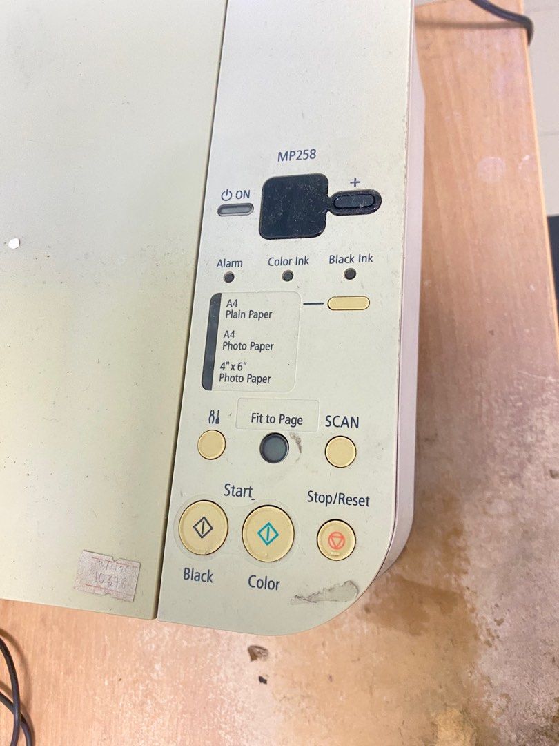 Canon Color Printer & Scanner MP258, Computers & Tech, Printers ...