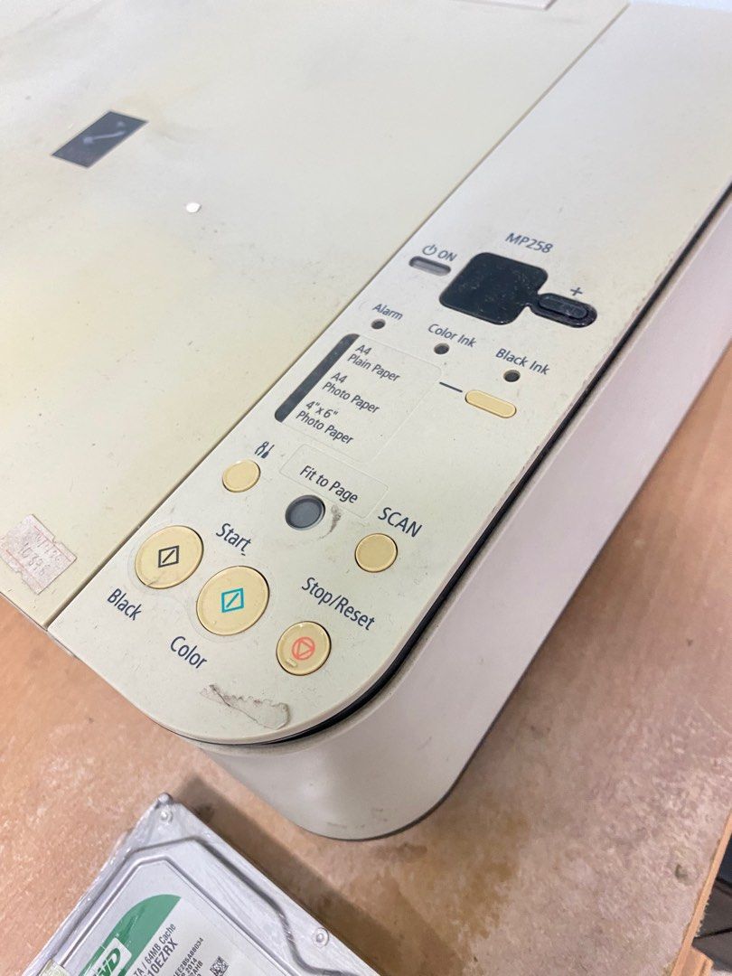 Canon Color Printer & Scanner MP258, Computers & Tech, Printers ...