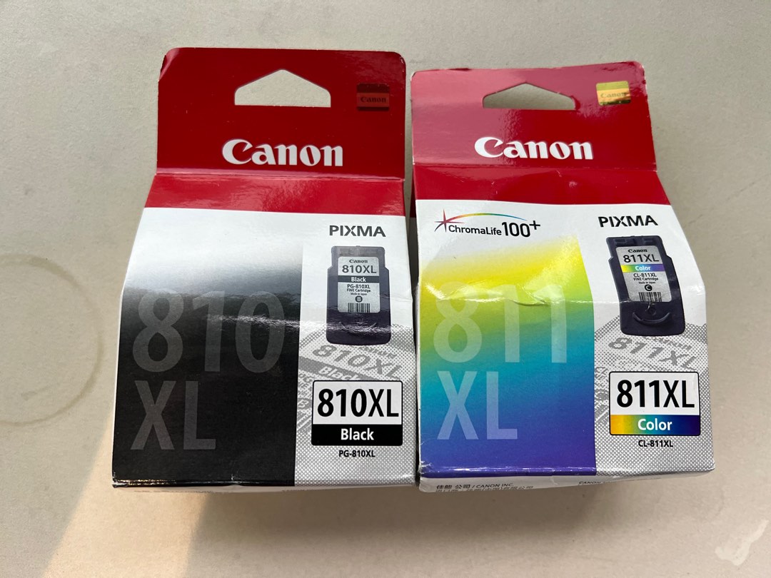 Canon Pixma Ink 810XL and 811XL, Computers & Tech, Printers, Scanners ...
