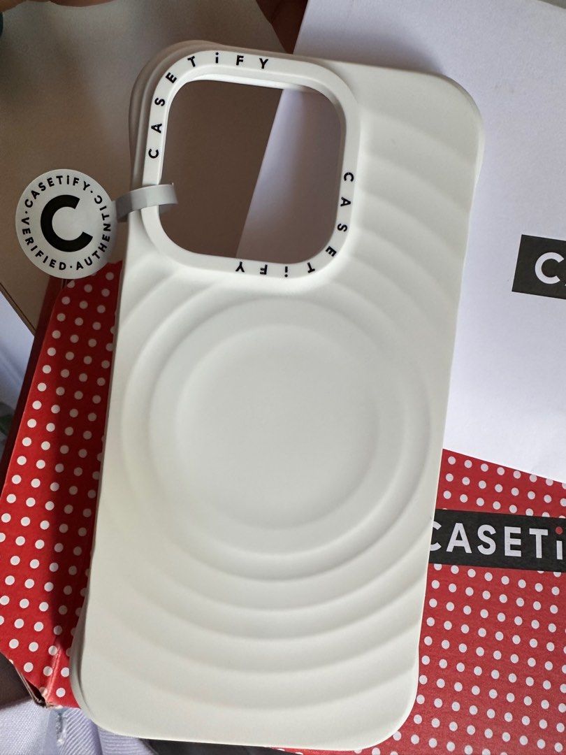Casetify White Case - iPhone 15 Pro, Mobile Phones & Gadgets, Mobile ...