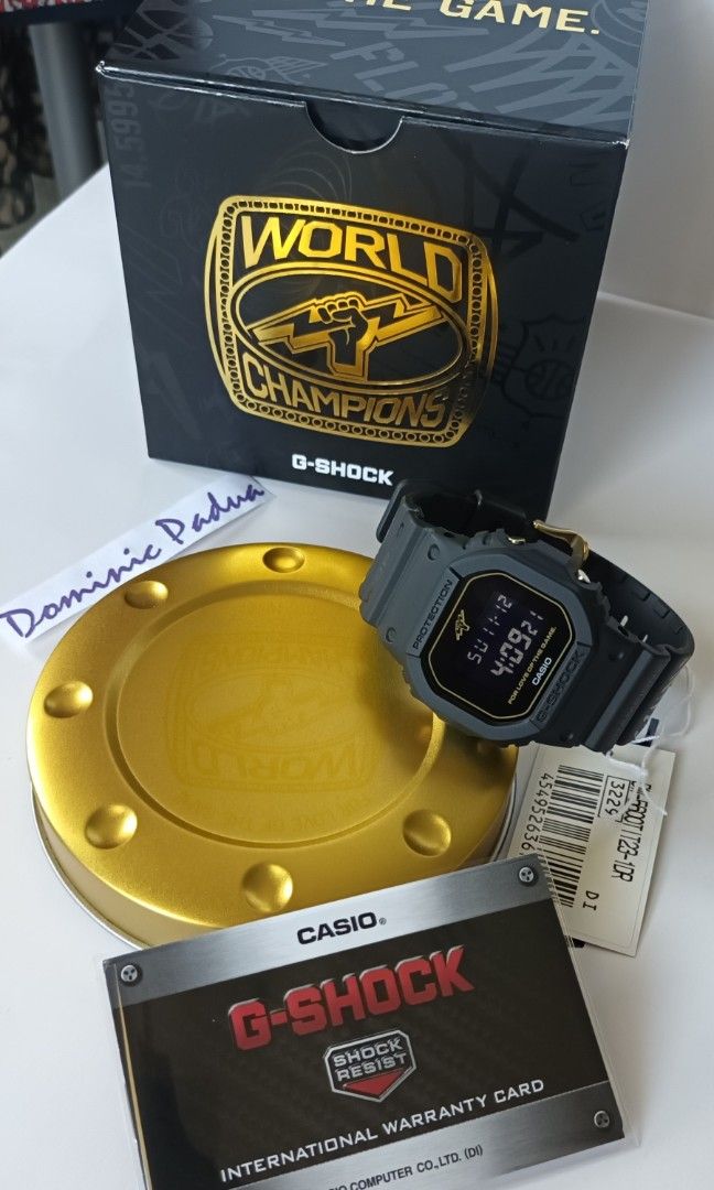 Casio GShock x Titan 40th Anniversary limited edition, Men's Fashion ...