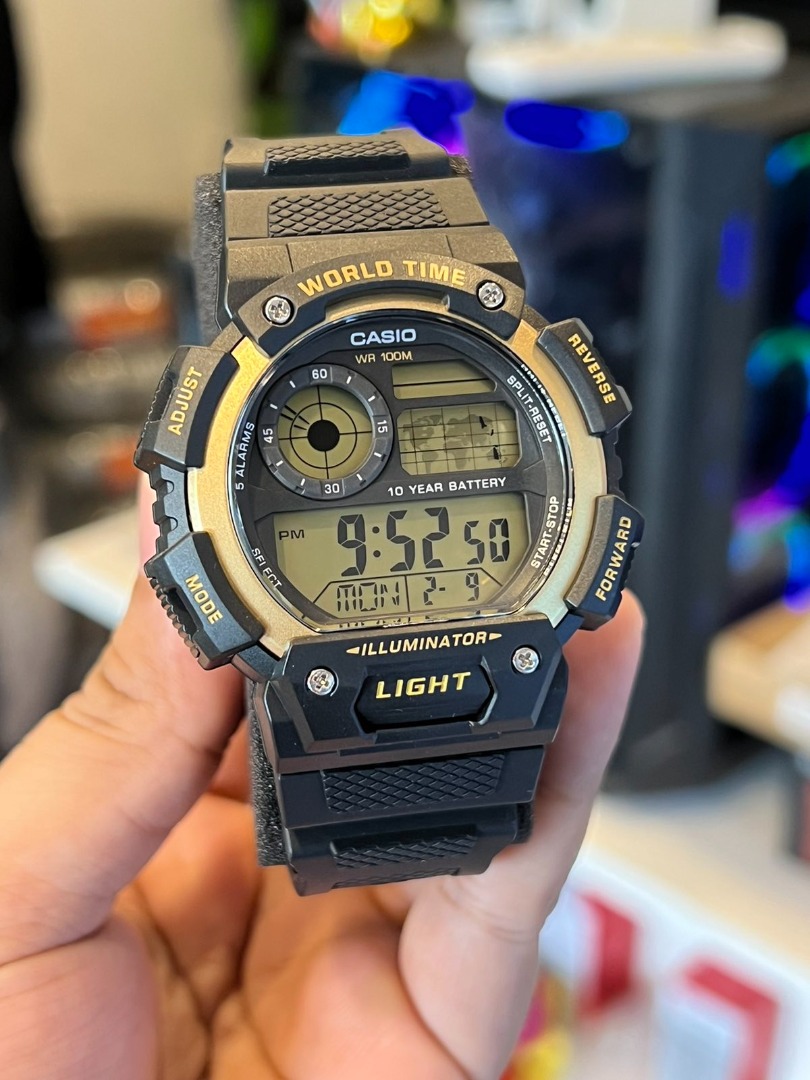 Casio Original Watch | AE-1400WH-9A | Digital Casio Watch, Men's ...