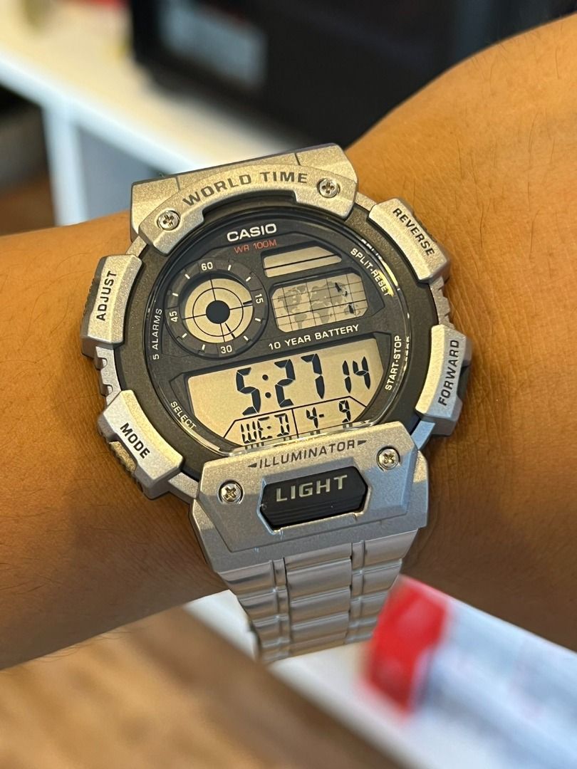 Casio Original Watch | AE-1400WHD-1A| Digital Casio Watch, Men's ...