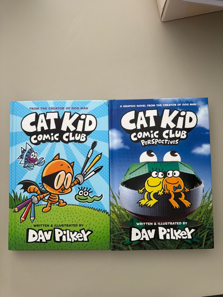 Cat Kid Comic Club by Dav Pilkey (price listed per book), Hobbies ...