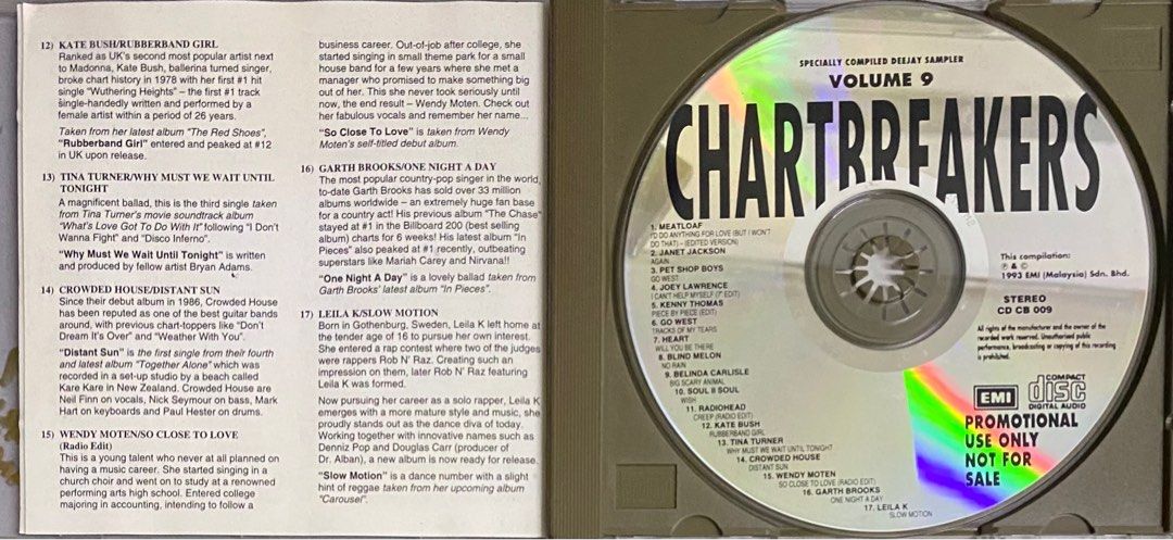 CD Chartbreakers, Hobbies & Toys, Music & Media, CDs & DVDs on Carousell