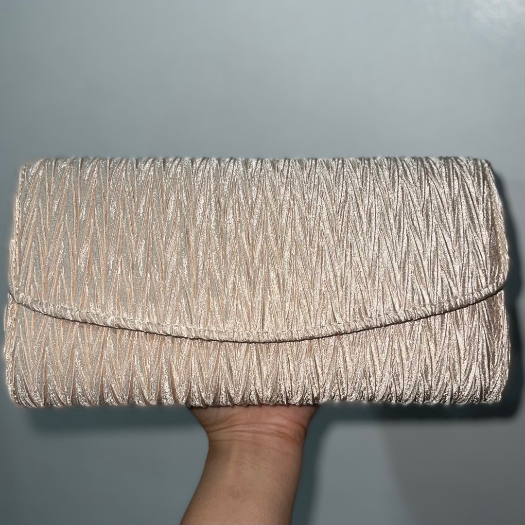 Champagne Nude Gold Evening Formal Dinner Wedding Party Elegant Evening ...