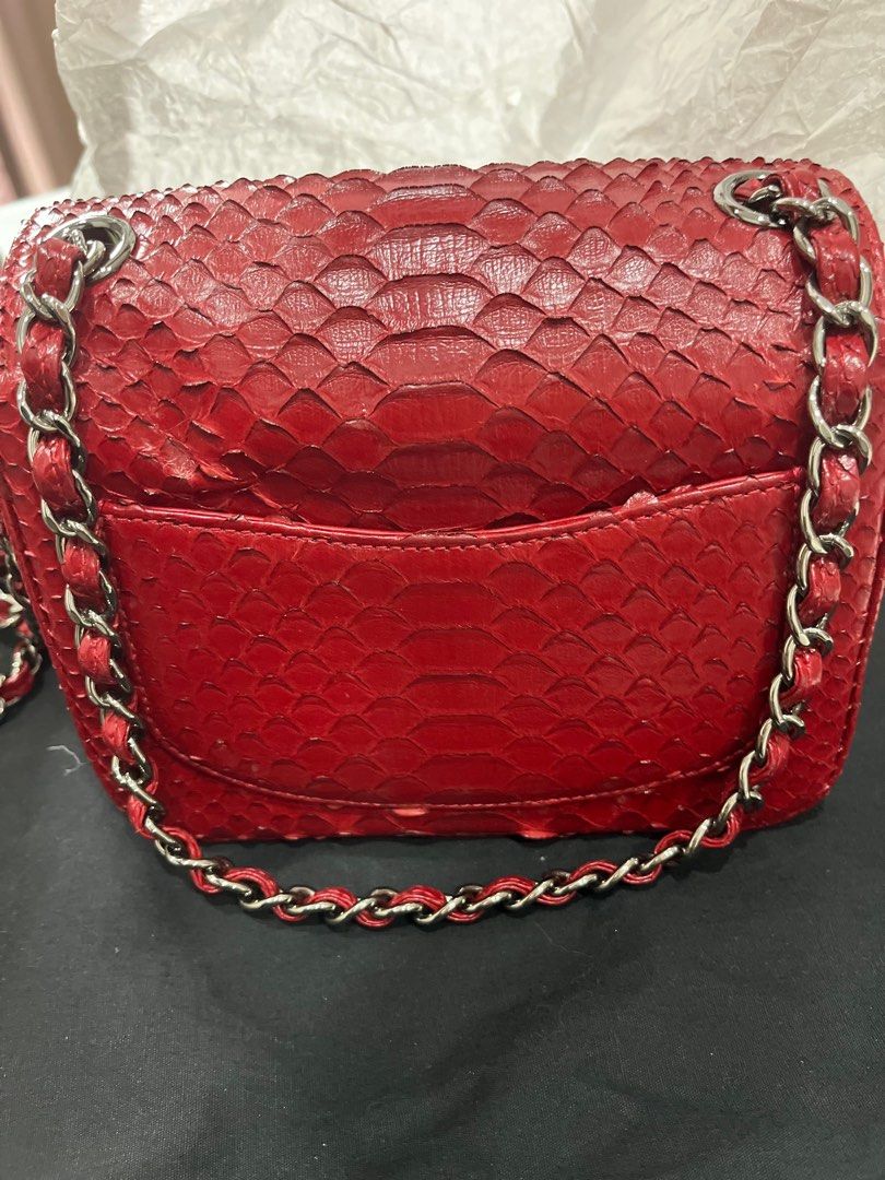 Chanel Python Rare, Luxury, Bags & Wallets on Carousell