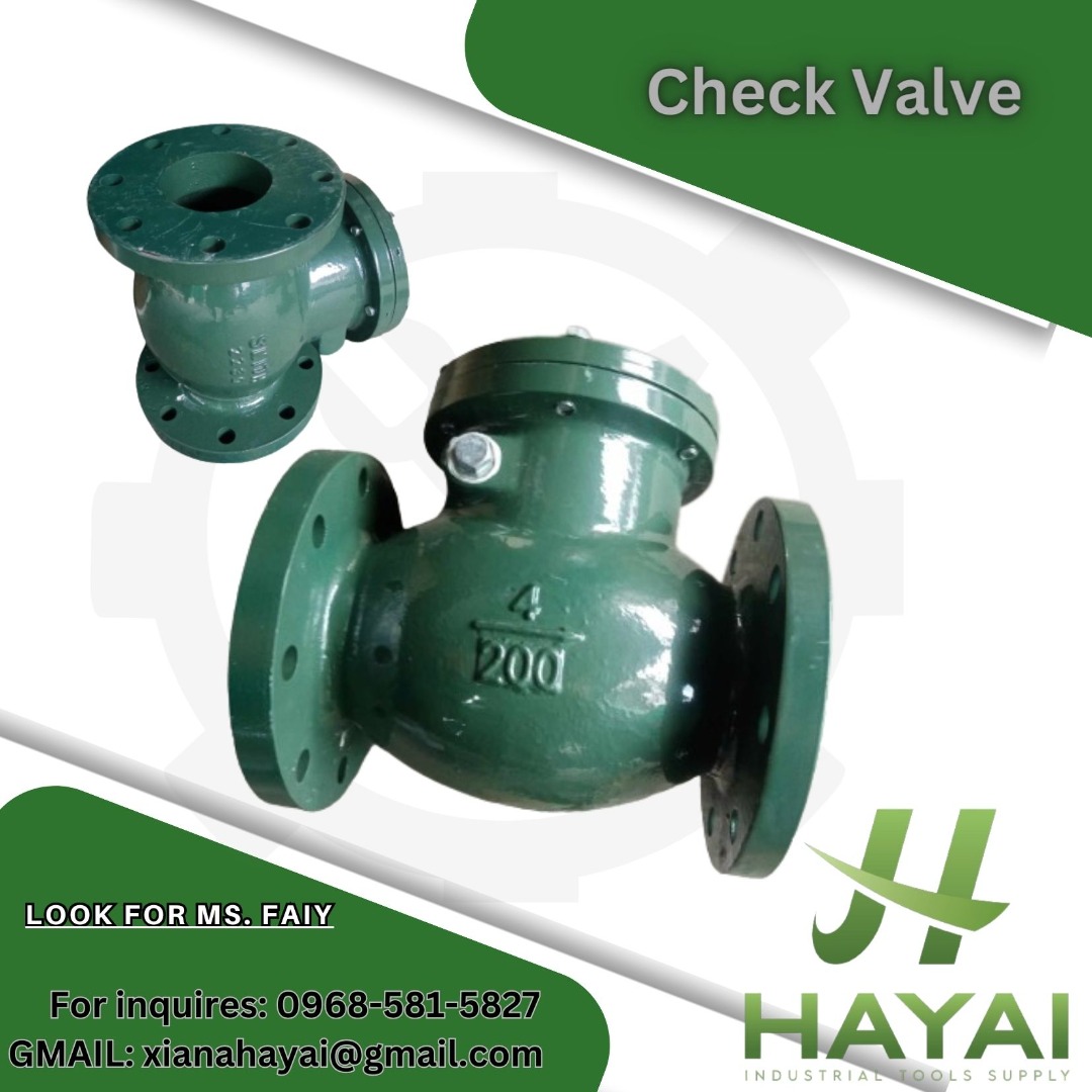 Check Valve, Commercial & Industrial, Construction Tools & Equipment on ...