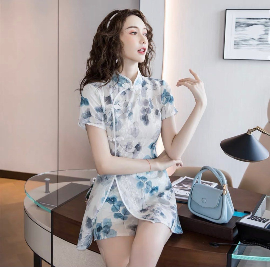 Cheongsam Set, Women's Fashion, Dresses & Sets, Sets or Coordinates on ...