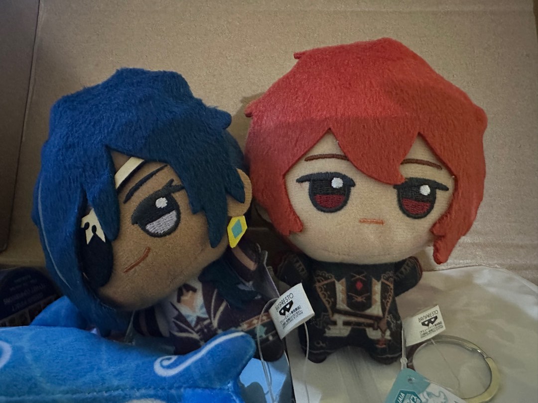 Chibigurumi Nui Kaeya Diluc Genshin Impact, Hobbies & Toys, Toys & Games on Carousell