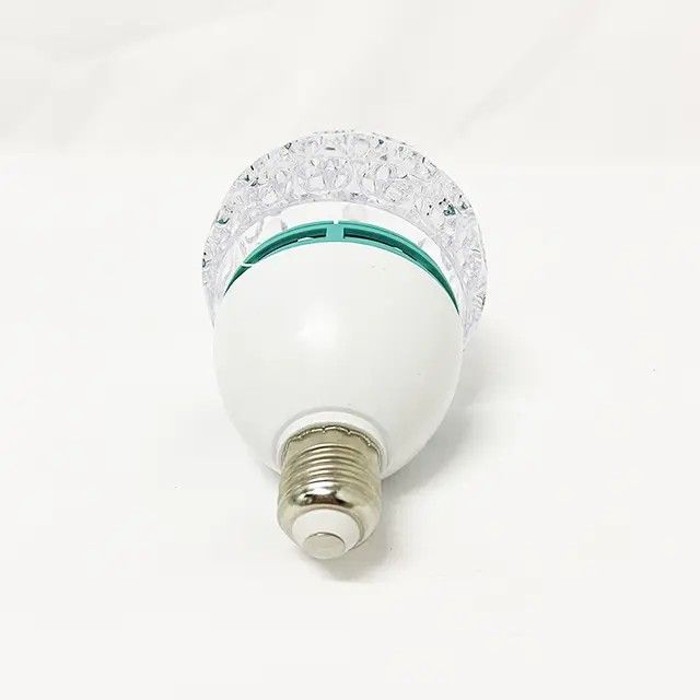 Colorful Auto Rotating RGB LED Bulb Smart Stage Light Party lamp Disco ...