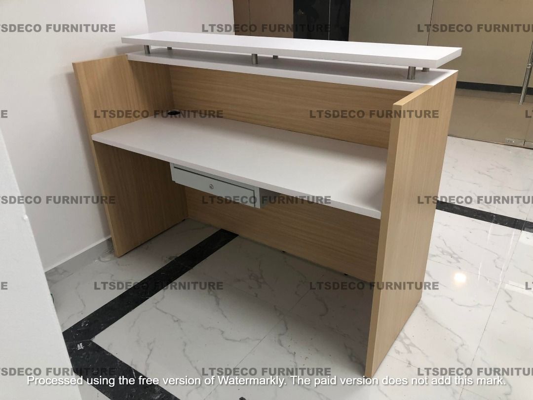 COUNTER TABLE OFFICE PARTITIONS!!!!!, Furniture & Home Living, Office ...