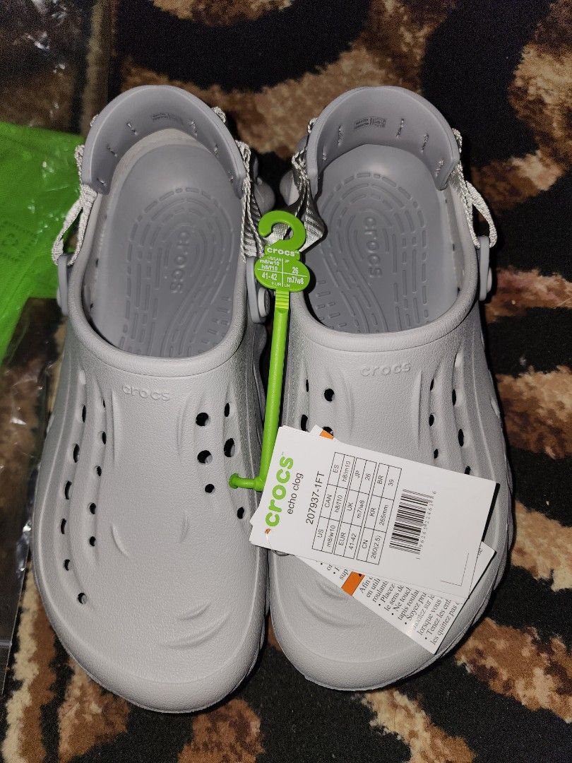 Crocs Eco Clog in Atmosphere, Men's Fashion, Footwear, Slippers ...