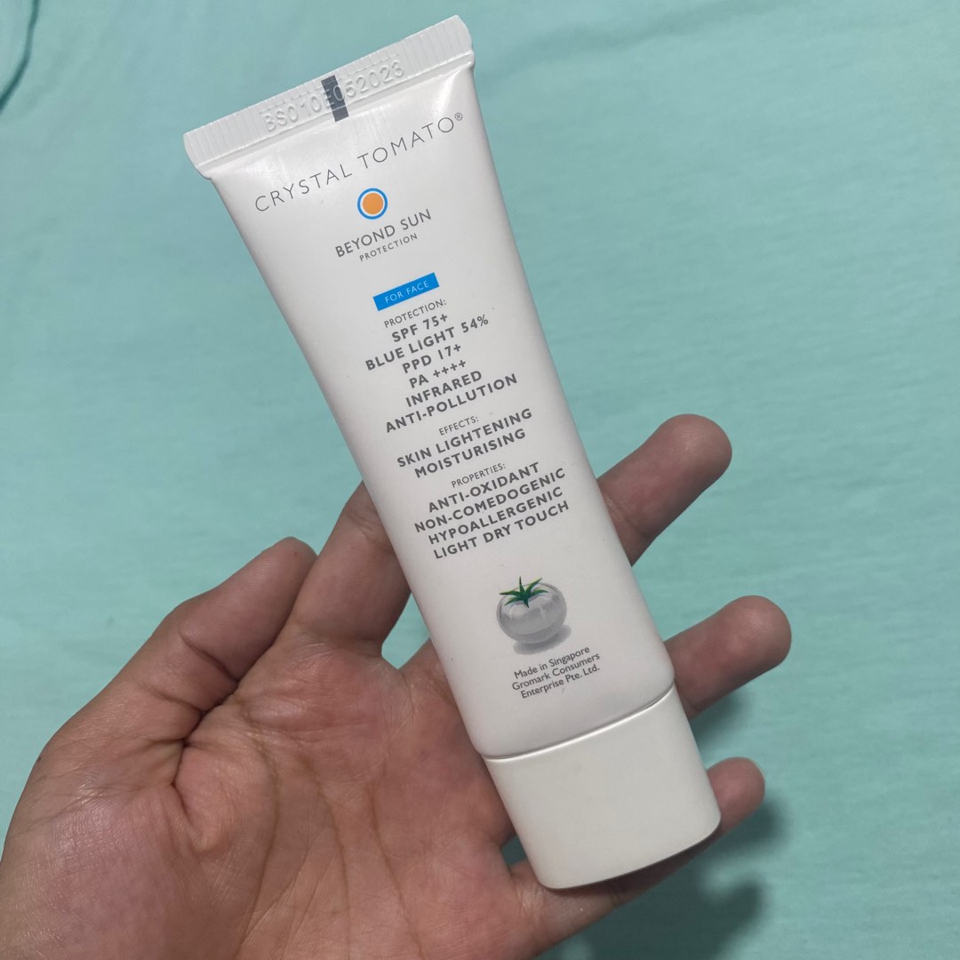 Crystal Tomato Sunscreen, Beauty & Personal Care, Face, Face Care on ...