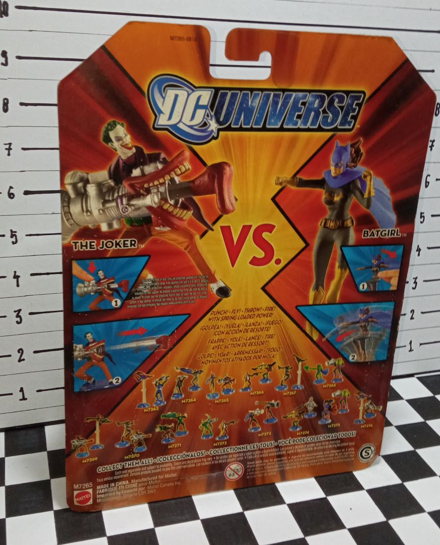DC Universe Fighting Figures The Joker vs Batgirl, Hobbies & Toys, Toys ...