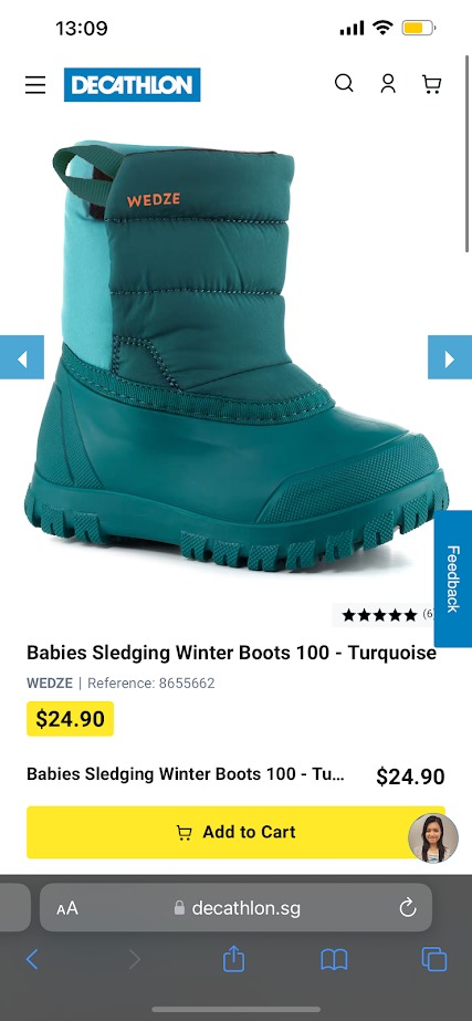 Decathlon Toddler Winter Boots, Babies & Kids, Babies & Kids Fashion on ...