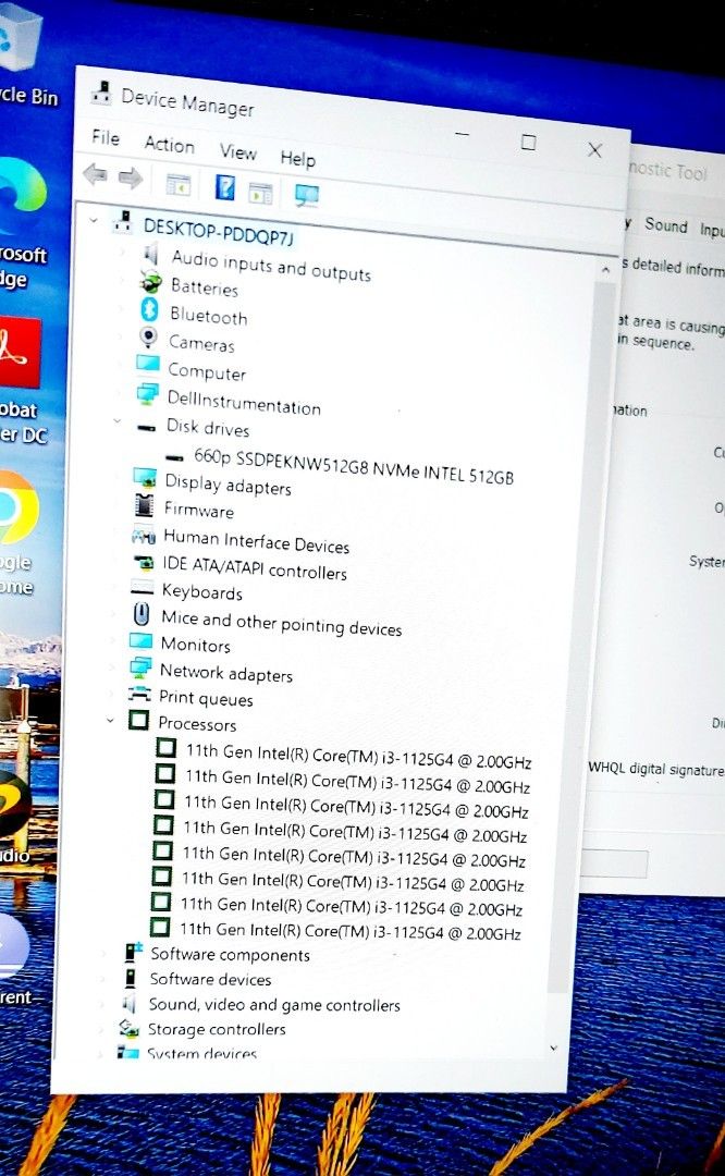 Dell Inspiron Model 3501/ 15.6" Slim-Type Laptop Intel i3-1125G4 11th ...