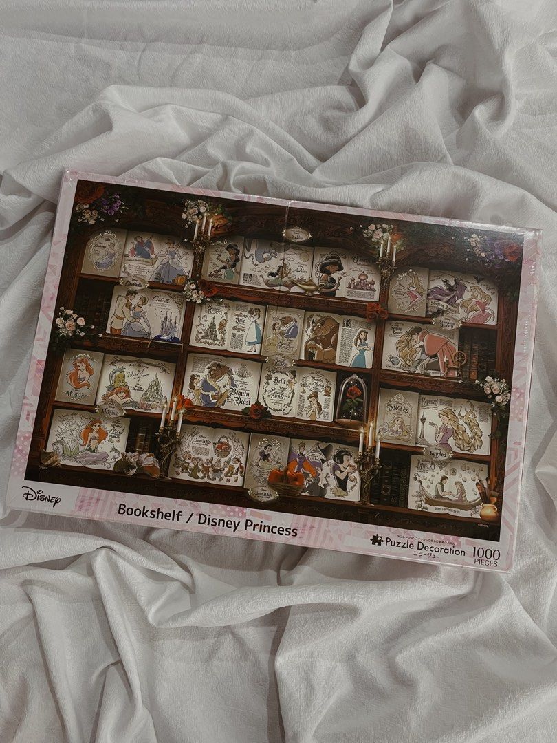 Disney - Bookshelf / Princess Puzzle, Hobbies & Toys, Toys & Games on ...