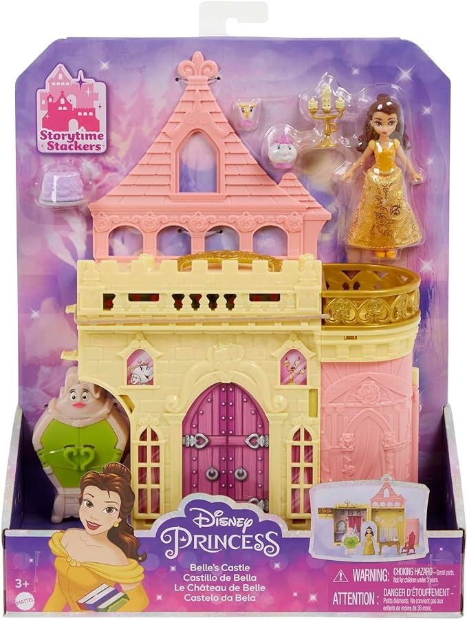Disney Princess Belle Stackable Castle Doll House, Hobbies & Toys, Toys ...