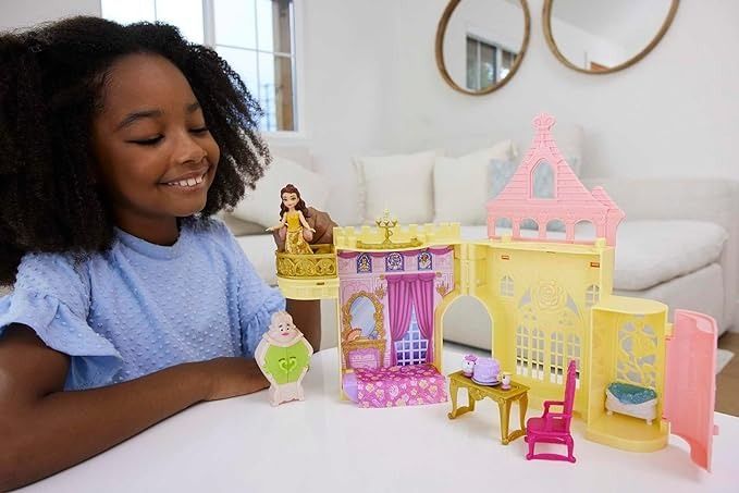 Disney Princess Belle Stackable Castle Doll House, Hobbies & Toys, Toys ...
