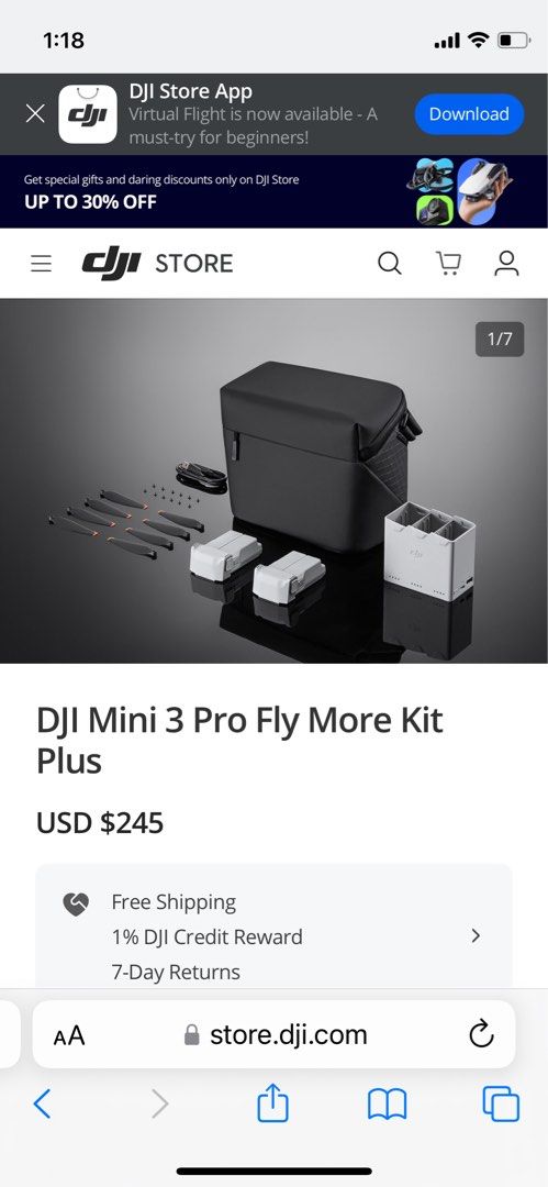 DJI Mini 3 Pro Fly More Kit Plus, Photography, Drones on Carousell