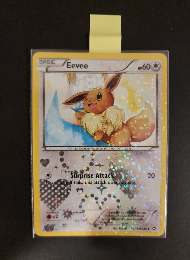 Eevee Radiant Collection Legendary Treasures RC14/RC25, Hobbies & Toys ...