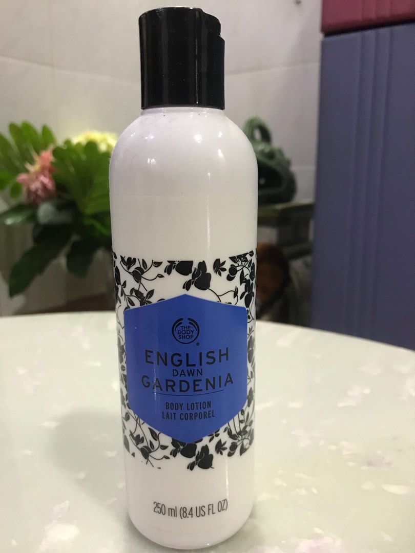 English Dawn Gardenia Body Lotion The Body Shop (250 ml), Beauty ...