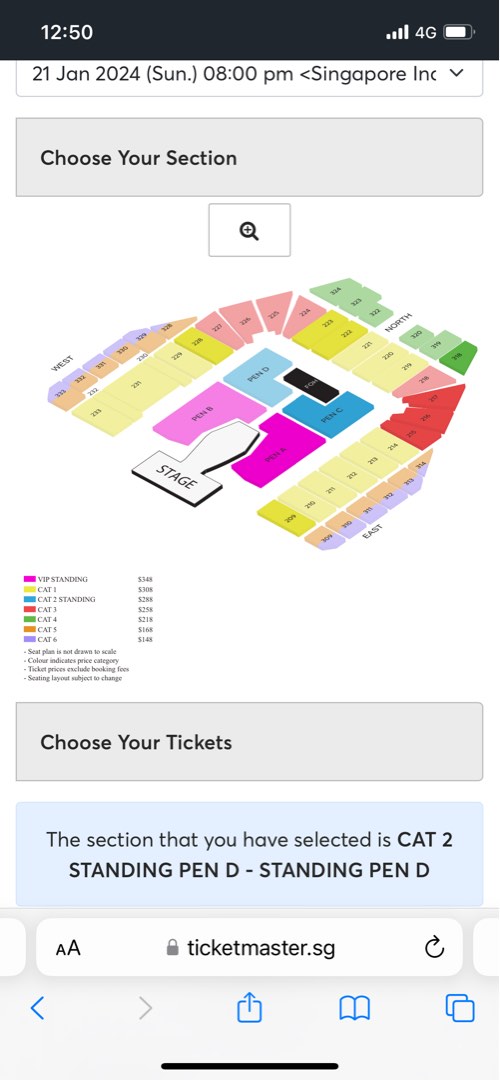 ENHYPEN WORLD TOUR 'FATE' in Singapore at Indoor Stadium, Tickets & Vouchers, Event Tickets on ...