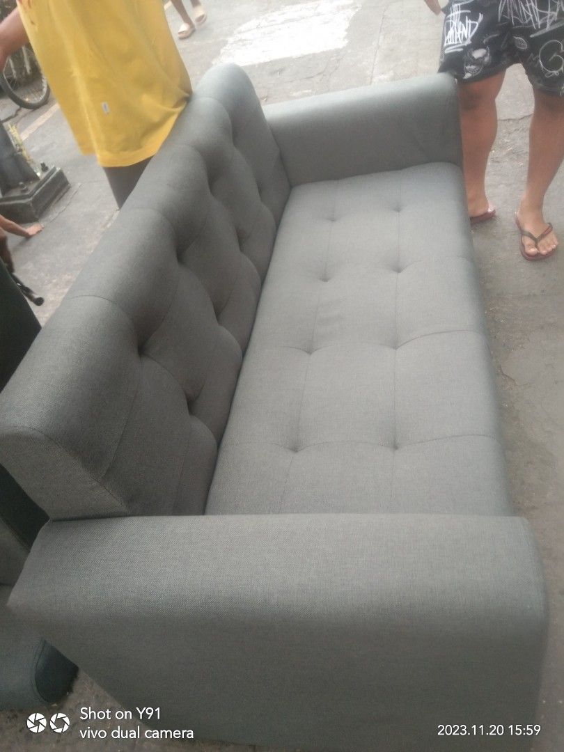 Erica mini sofa 3s, Furniture & Home Living, Furniture, Sofas on Carousell