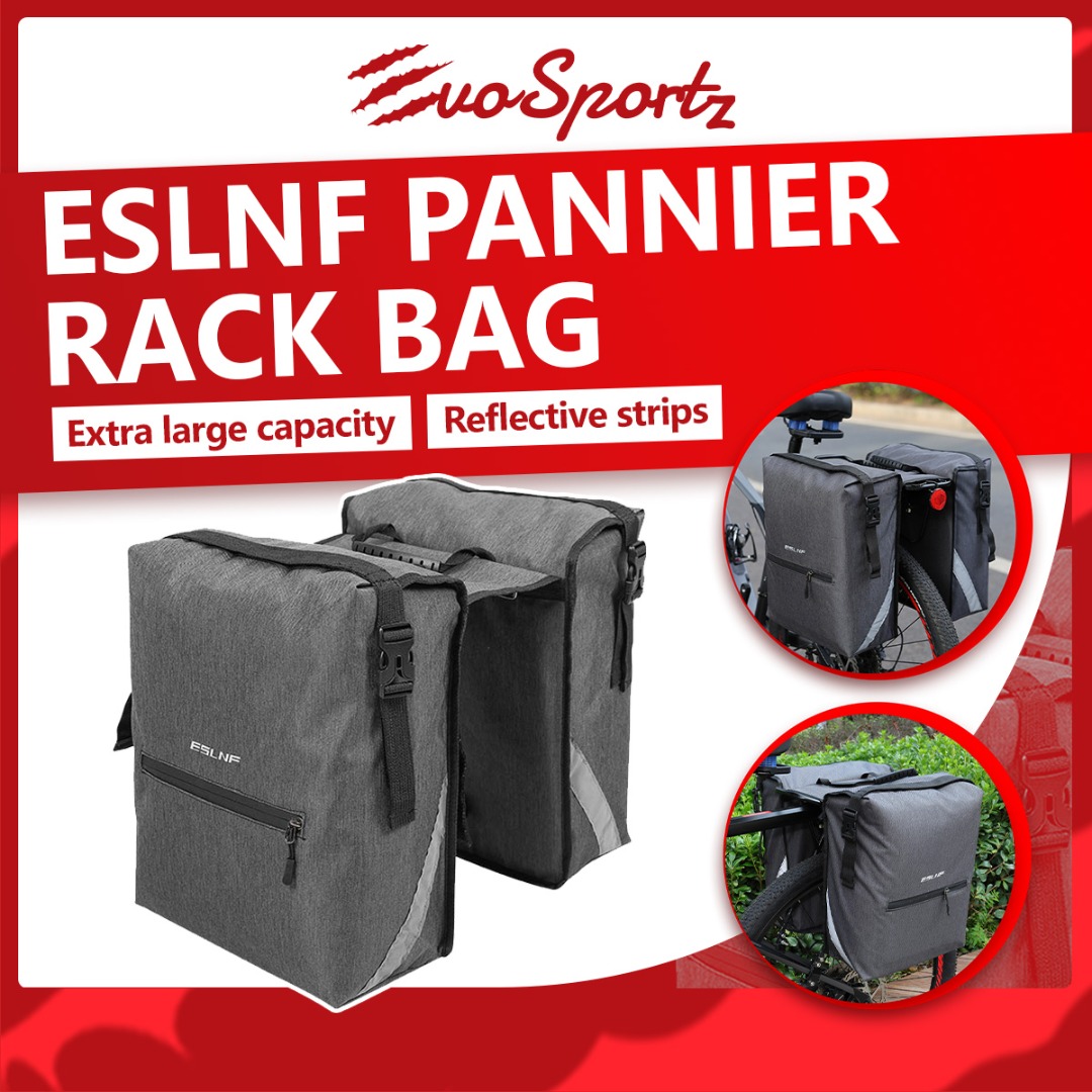ESLNF Pannier Rack Bag, Sports Equipment, Bicycles & Parts, Parts ...