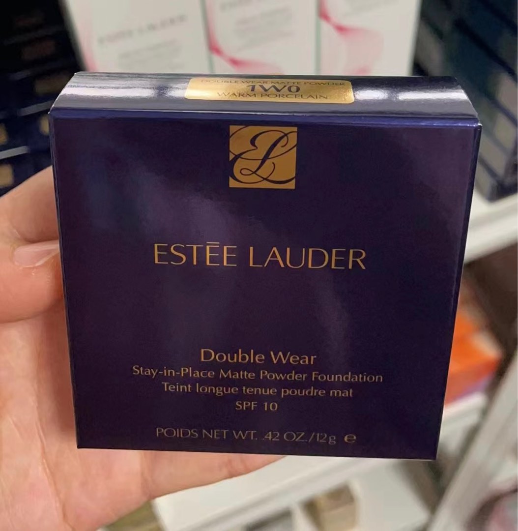 Estee lauder double wear powder foundation SPF10, Beauty & Personal ...