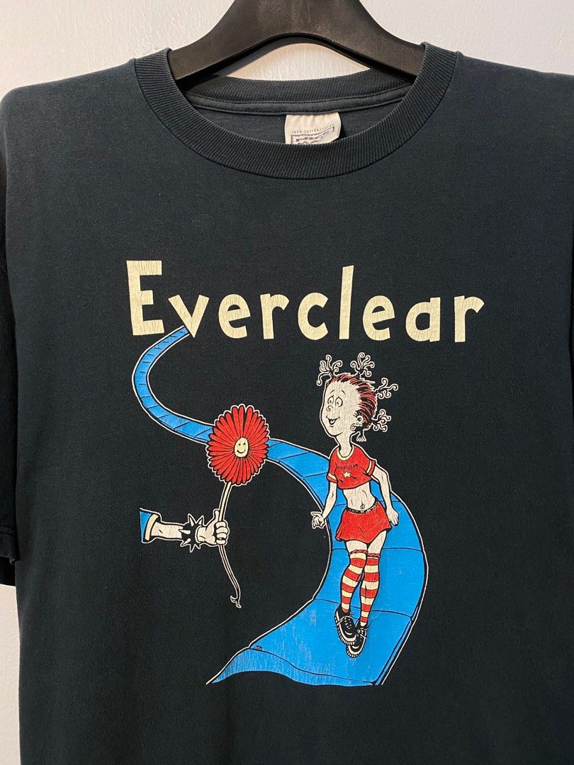 Everclear Band Tee 90s, Men's Fashion, Tops & Sets, Tshirts & Polo ...