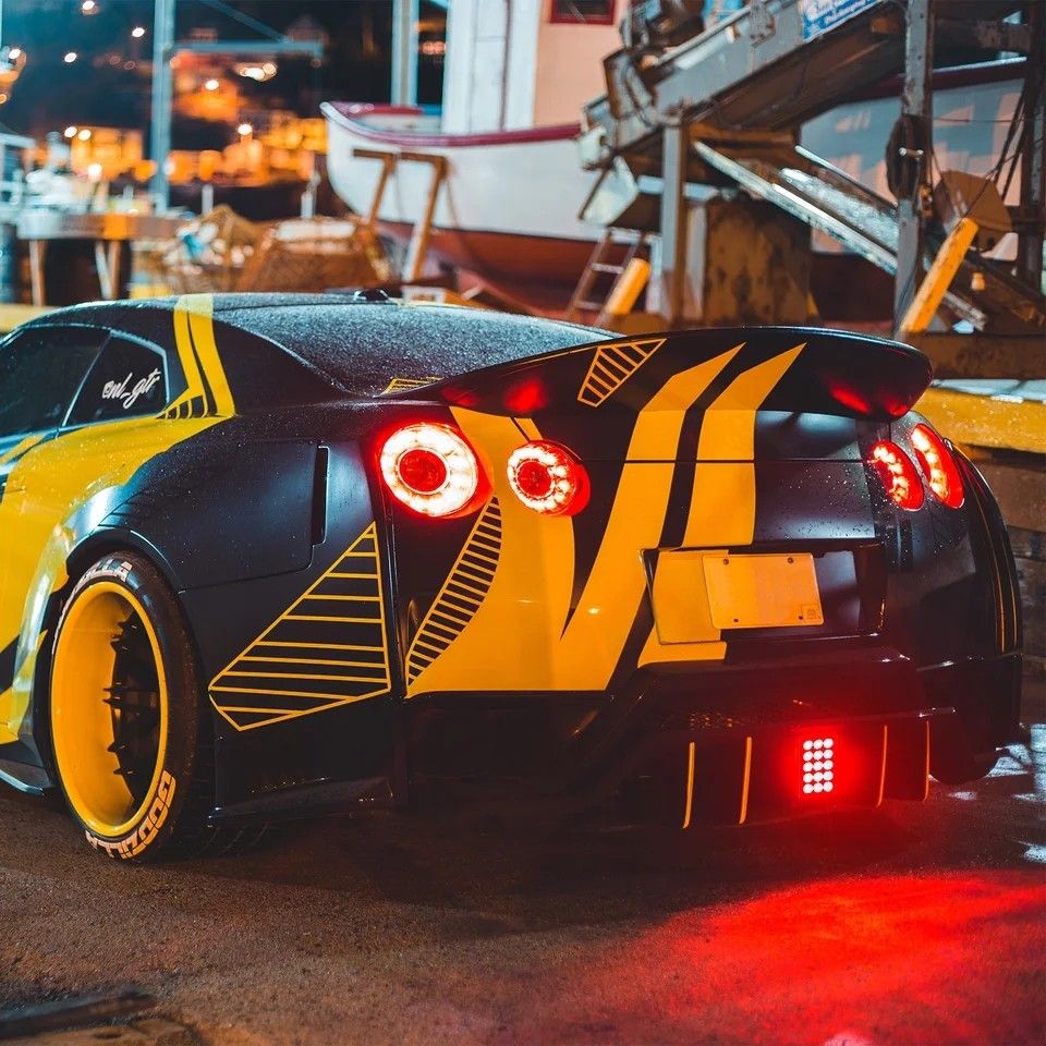 F1 Pilot Lights , Smoked F1 Style Third Brake Light Strobe Tail Stop Light 15 RED LED ...