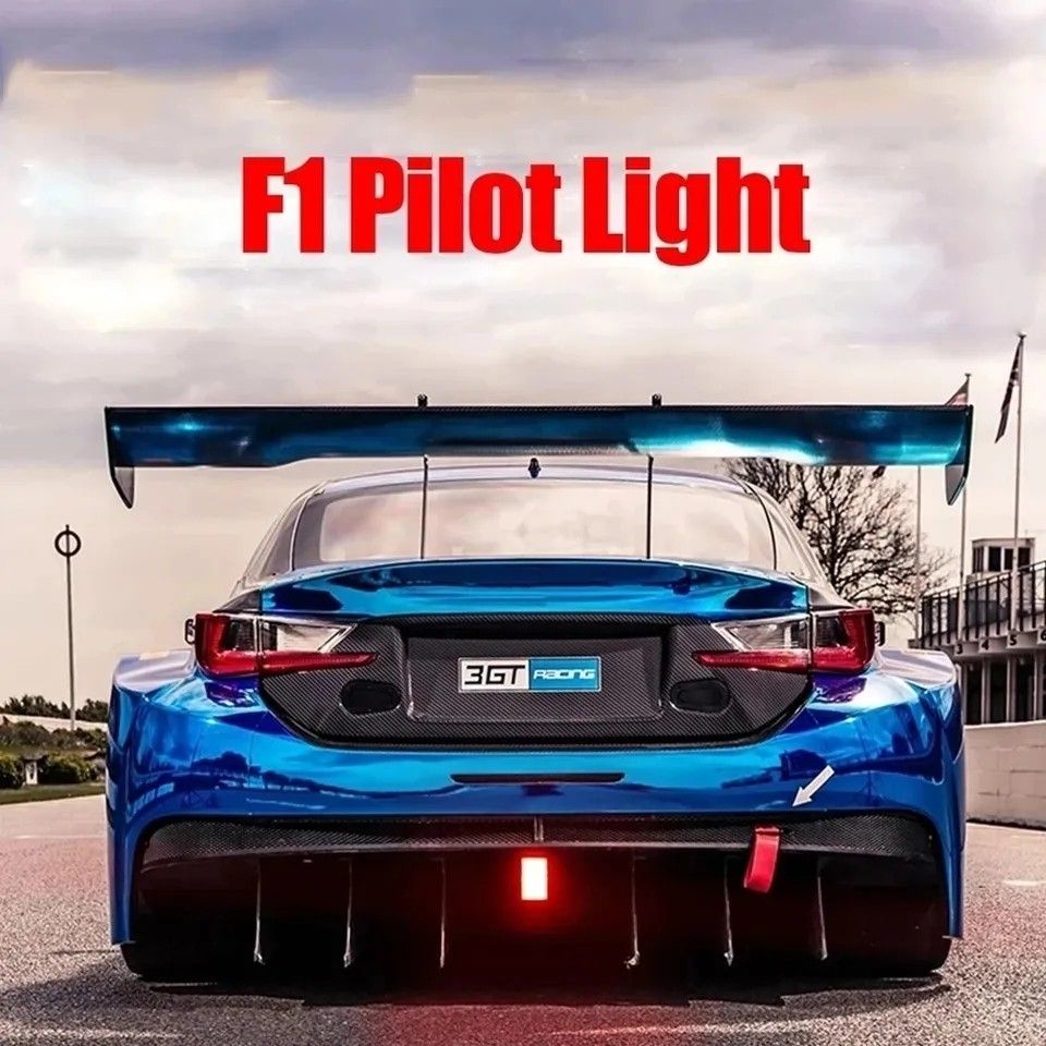 F1 Pilot Lights , Smoked F1 Style Third Brake Light Strobe Tail Stop Light 15 RED LED ...