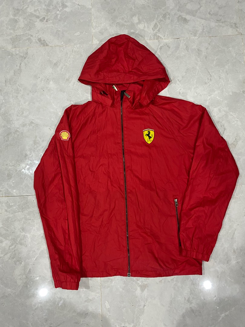 FERRARI x F1 WINDBREAKER JACKET, Men's Fashion, Coats, Jackets and ...
