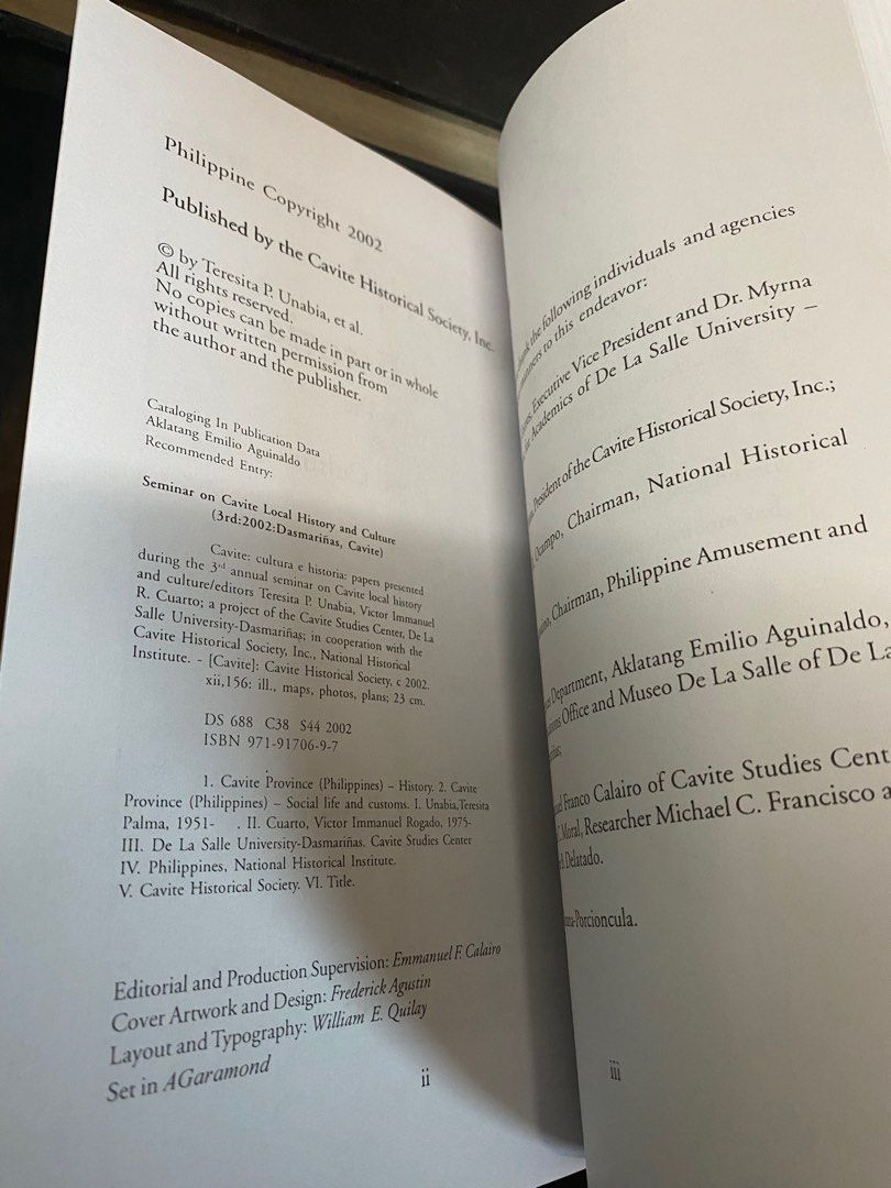 Filipino Book History - Cavite Cultura e Historia By DLSU PRESS by ...