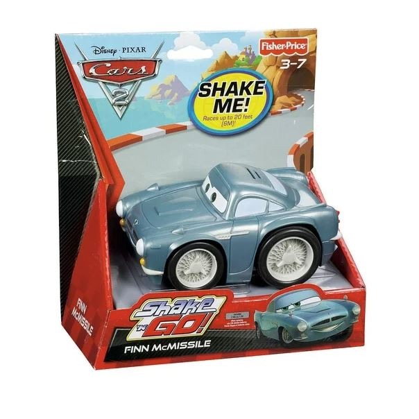 FISHER PRICE Shake 'n Go! Finn McMissile Disney Pixar Cars, Hobbies ...