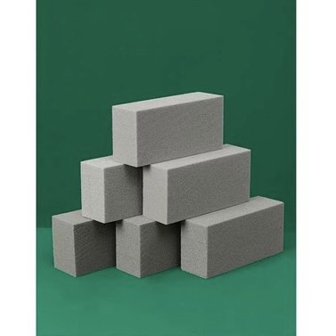 Floral flower brick high density dry flower foam block sponge, Hobbies ...