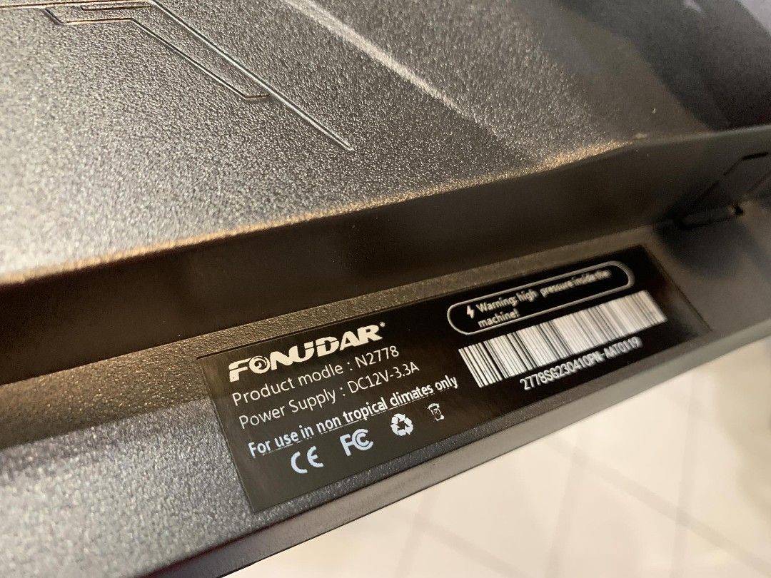 Fonudar 27" IPS Panel 1080P 75Hz Vesa LED Monitor N2778, Computers ...