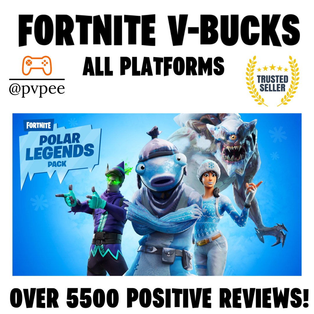 Fortnite Polar Legends Pack, Video Gaming, Gaming Accessories, In-Game ...
