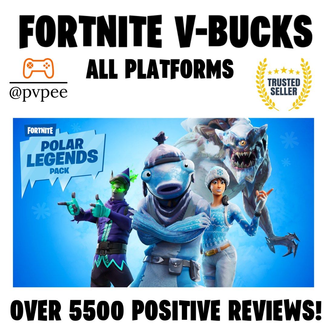 Fortnite Polar Legends Pack, Video Gaming, Gaming Accessories, In-Game ...