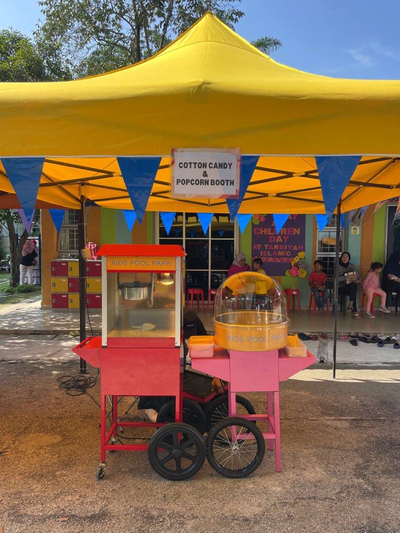 Free Flow Events Popcorn Cotton Candy floss birthday Party Kids KL ...