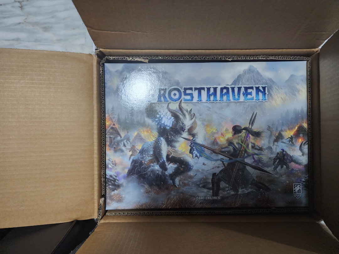 Frosthaven (with Map Archive and Folded Space Insert), Hobbies & Toys ...