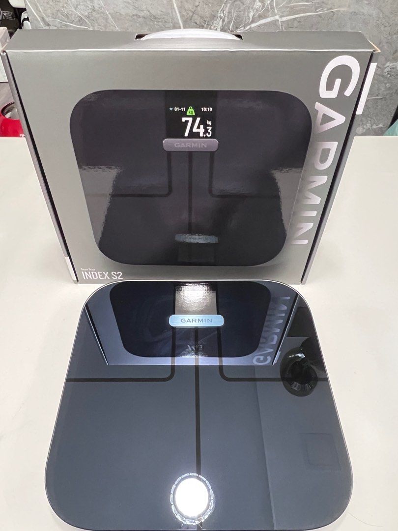 Garmin Index scale S2, Health & Nutrition, Health Monitors & Weighing ...