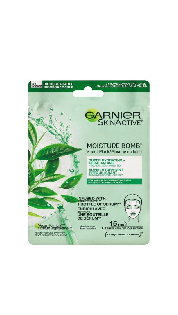 Garnier Face Mask, Beauty & Personal Care, Face, Face Care on Carousell