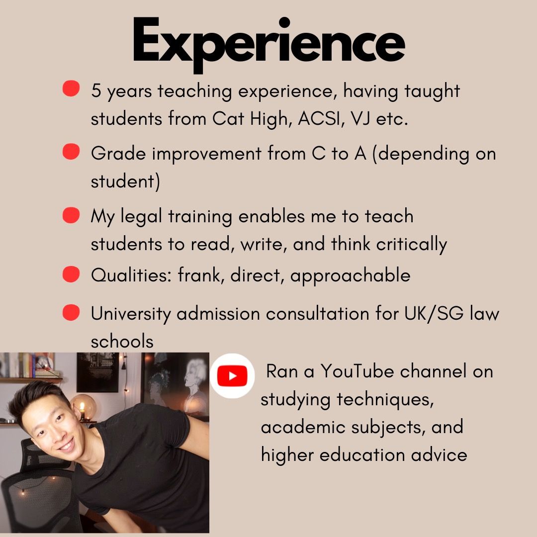 General Paper | O Level English | Poly or Uni Law , Learning ...